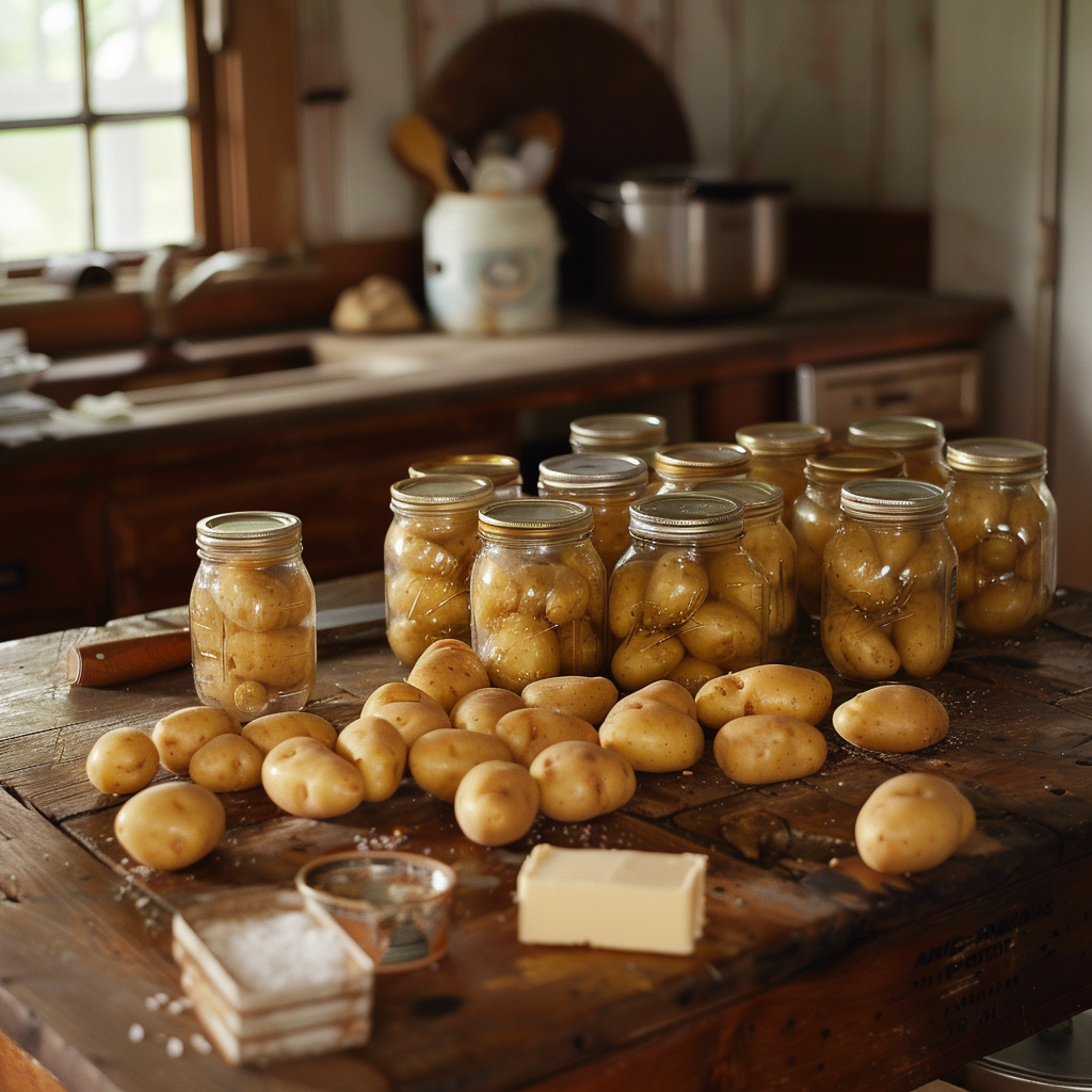 Canning Whole Potatoes—The Super Easy Way! - Preparedness Pro