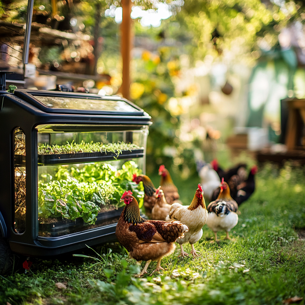 Ingenious Modern Methods for Feeding Chickens: A Self-Sufficient ...