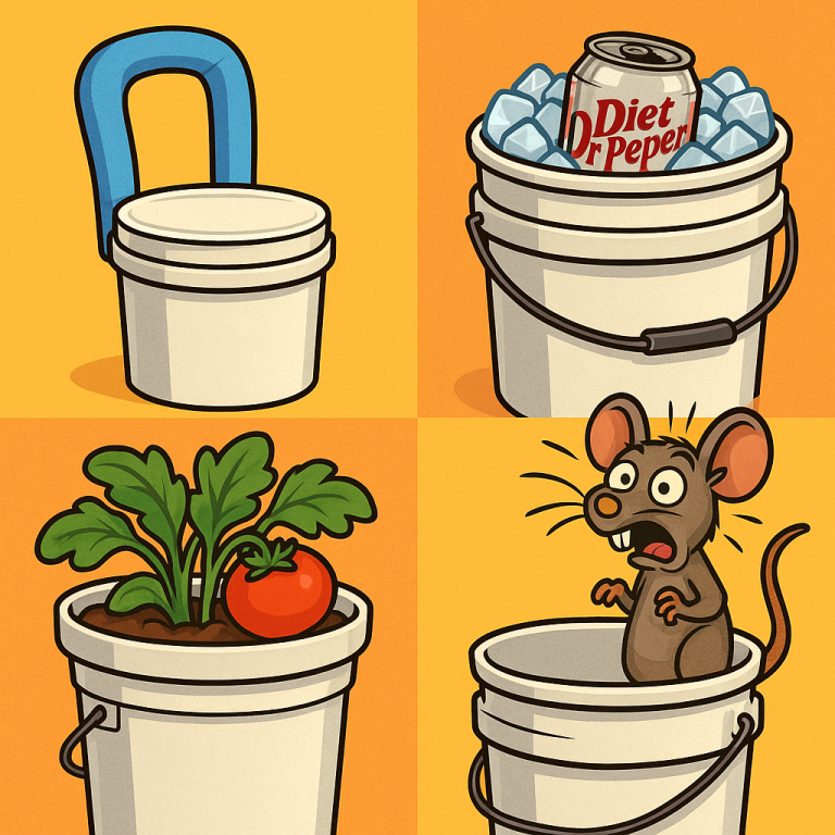 The Secret Life of Buckets: 27 Things You Didn’t Know a 5-Gallon Bucket ...
