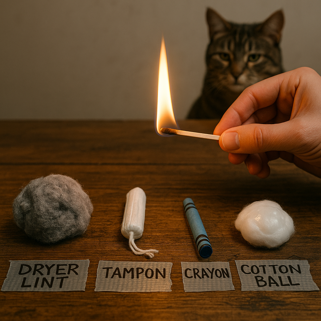 Prepper Tinder: How to Start a Fire With More Than Just Matches (and ...